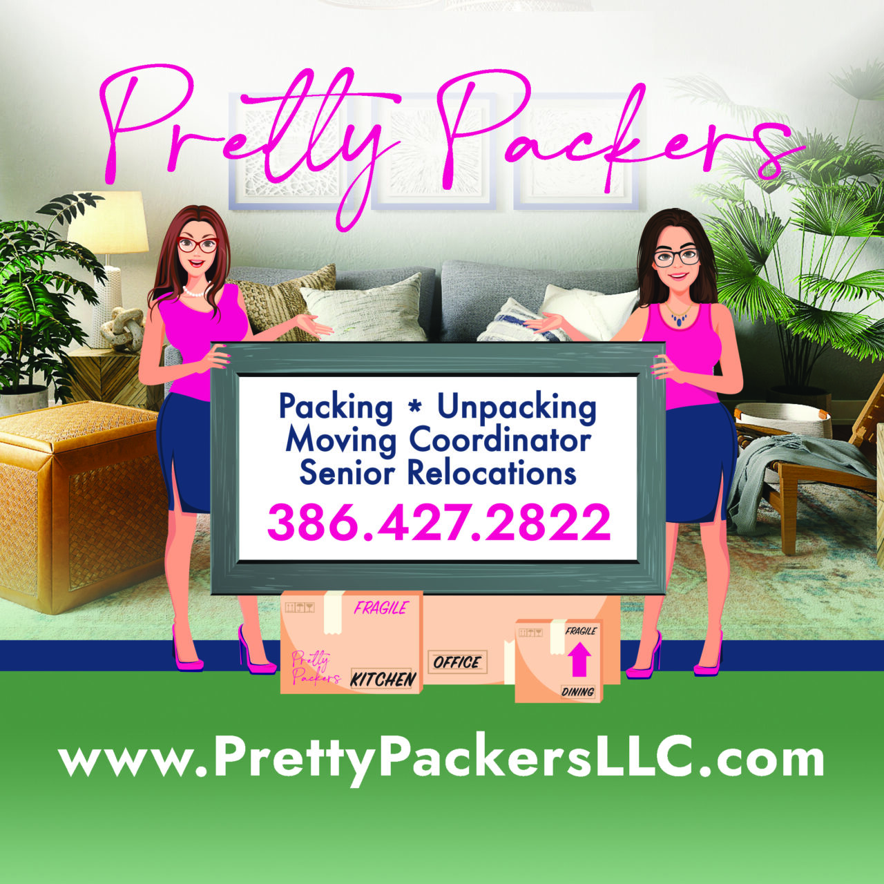 Pretty Packers | Making your next move pretty packin' easy!